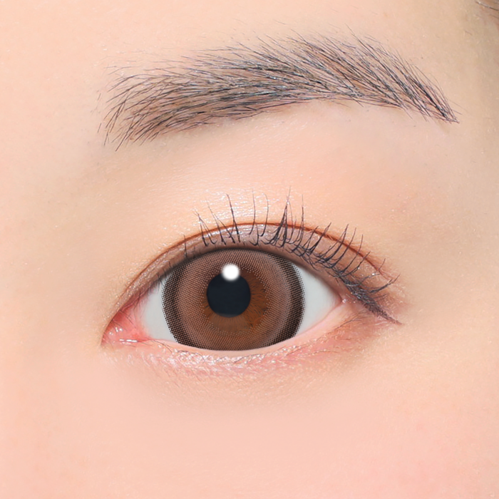 【FABULOUS】Vanilla Brown | 1day Colored Contact Lens - DIA 15.0mm | Push ...