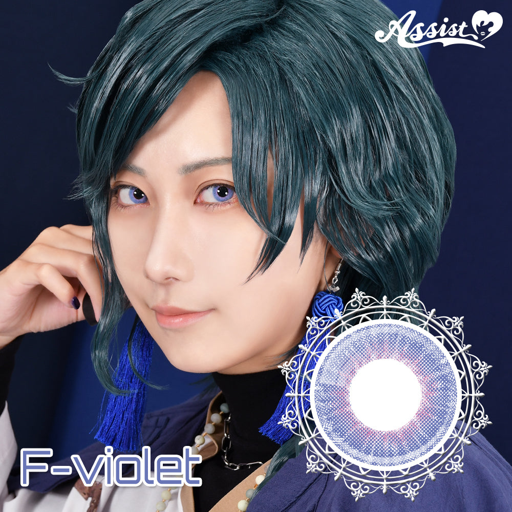 F Violet [Favil] | 1day Colored Contact Lens - DIA 14.0mm | Push!Color