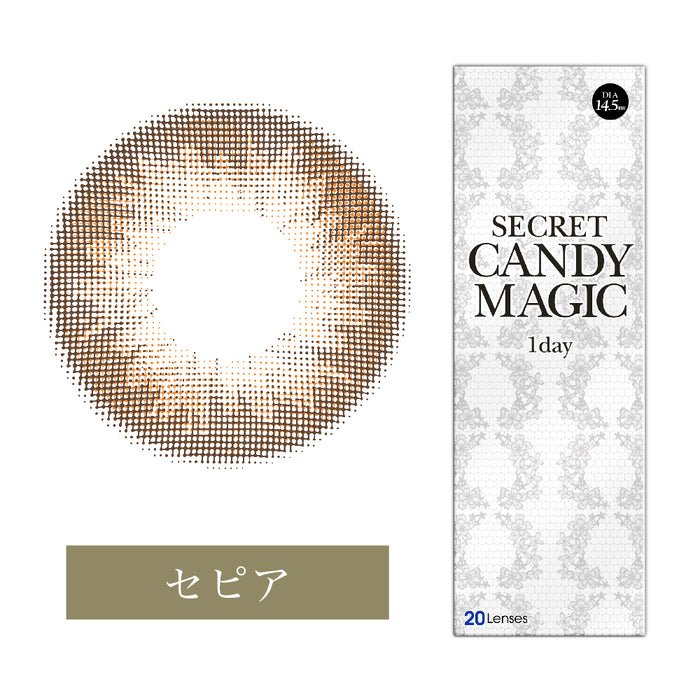 Sepia | 1day DIA 14.5mm - secret candymagic | Secret Candy Magic - Push ...